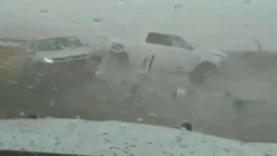Utah Police Officer Survives Crash After Truck Slams Into Patrol Car
