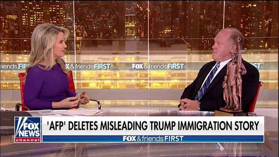 Homan On Media Outlets Deleting Botched Trump Immigration Story Left