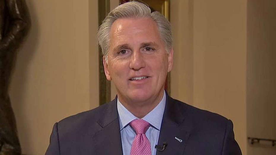 Kevin McCarthy on impeachment delay: Nancy Pelosi 'knows how weak this ...