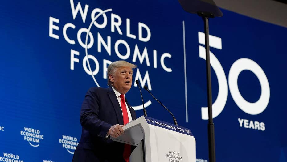 Trump addresses World Economic Forum in Davos, touts trade deals, US ...