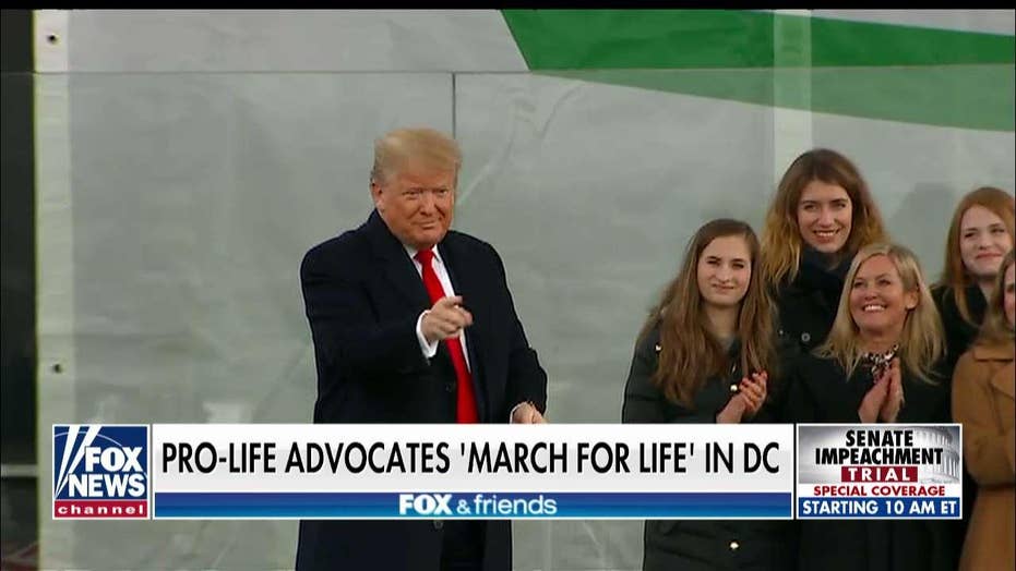 Trump's appearance at March for Life meant 'everything' to marchers ...