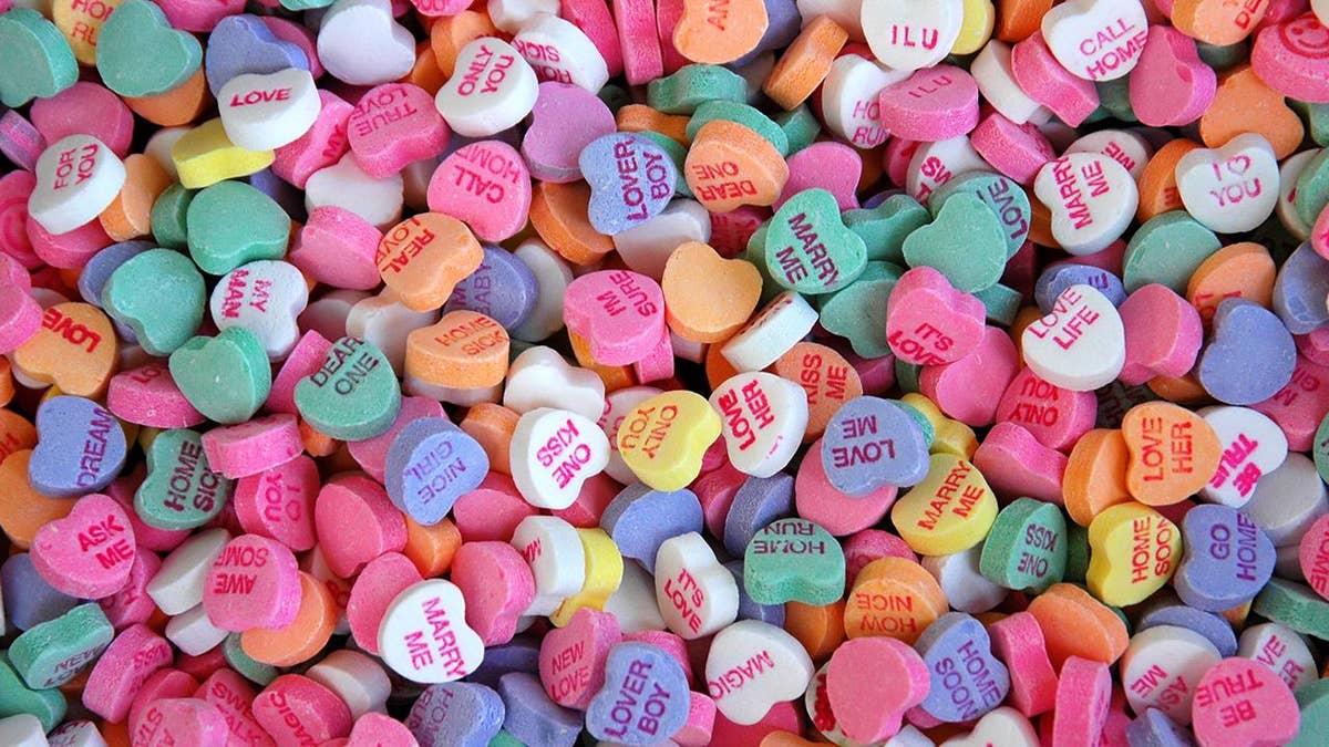 Valentines candy store
