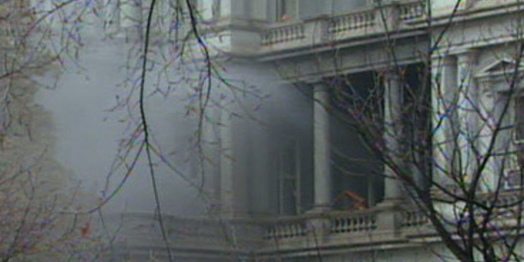 Fire Near White House | Fox News Video