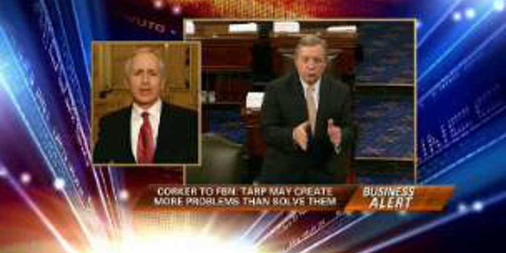 Corker on Yes TARP Vote: 'Difficult for Me' | Fox Business Video