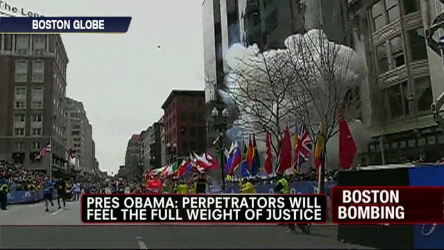 Boston Globe Video Shows Moment of First Explosion | Fox News Video