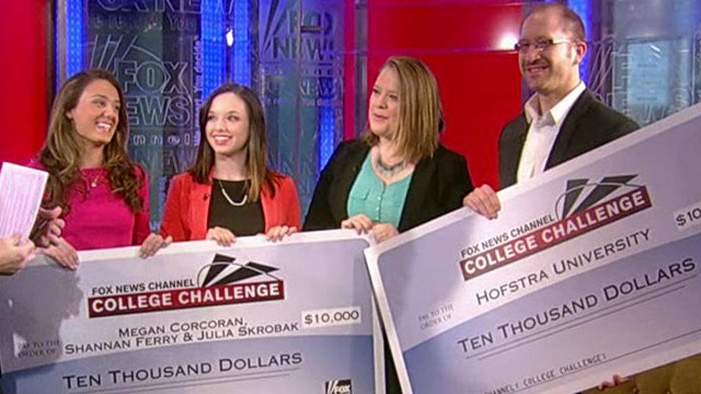 2013 FNC College Challenge winners | Fox News Video