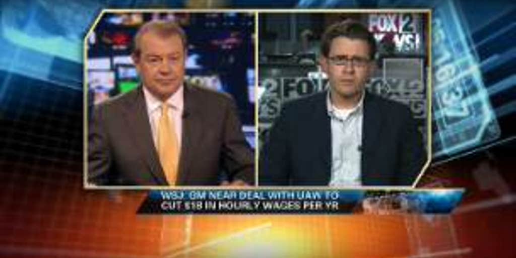 GM Nears Deal with UAW to Cut Hourly Wages | Fox Business Video