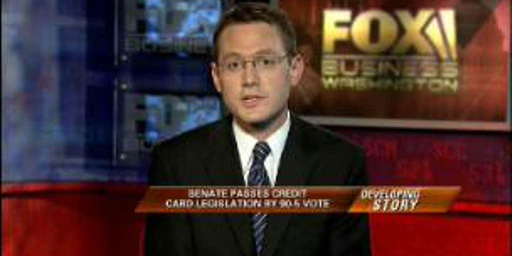 Senate OKs Credit-Card-Crackdown Bill | Fox Business Video