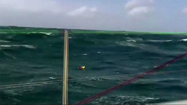 Sailor recounts falling overboard in round the world race | Fox News Video