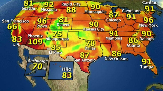 Northeast facing heat wave this week | Fox News