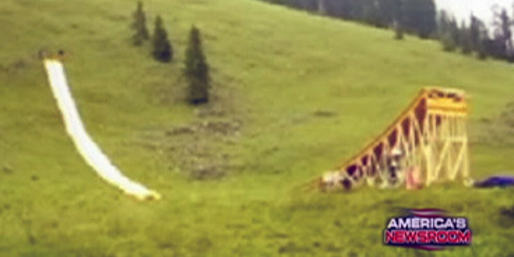 Secret Behind Slide Stunt | Fox News Video