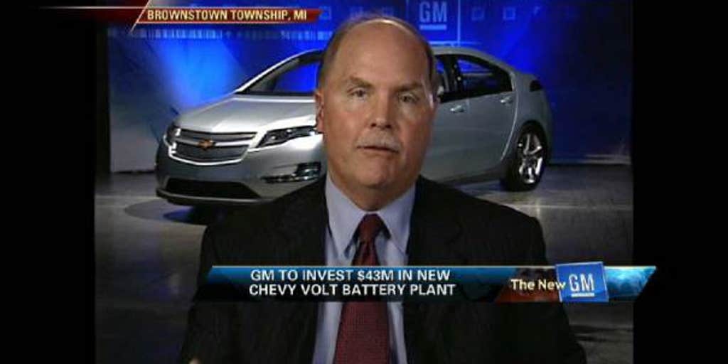 GM CEO on Chevy Volt | Fox Business Video