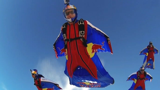 Take a dive with the Red Bull Air Force Skydive Team | Fox News Video