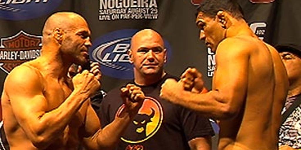 UFC 102: Couture Weigh-In | Fox News Video
