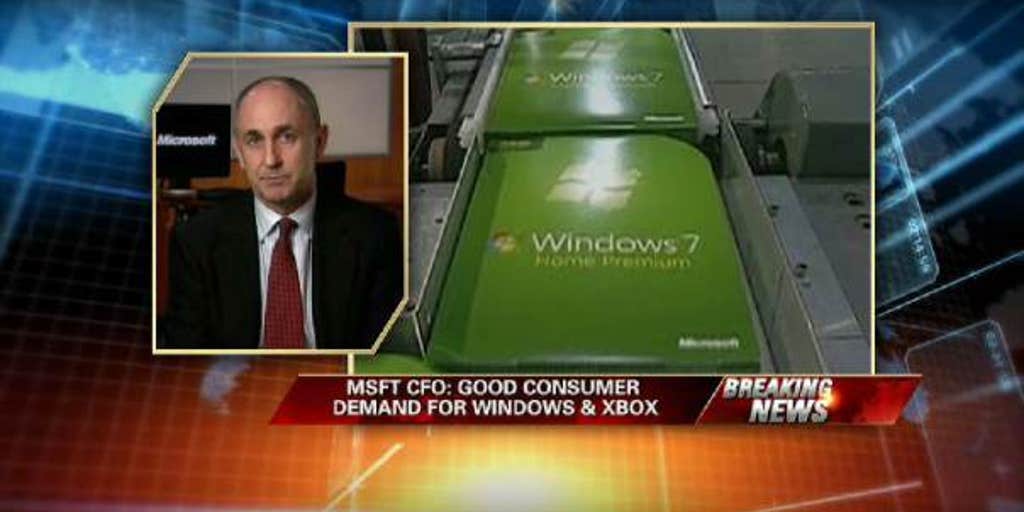 Microsoft CFO on Earnings | Fox Business Video