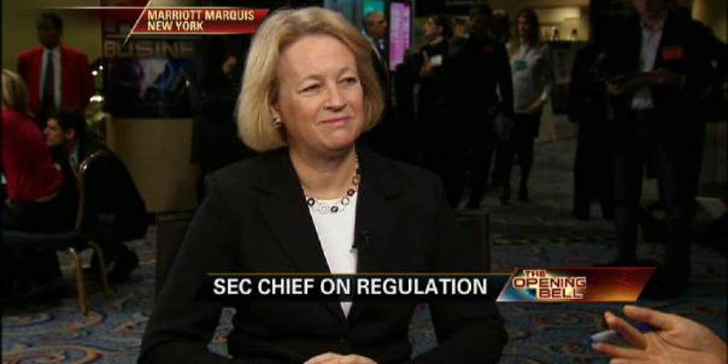 SEC Chief: Need Effective Regulation | Fox Business Video