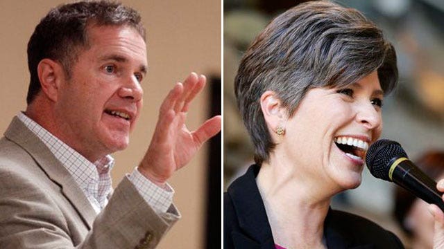 Dead heat in Iowa between Joni Ernst and Bruce Braley | Fox News Video