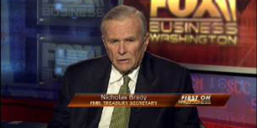 Nicholas Brady on Barack Obama | Fox Business Video
