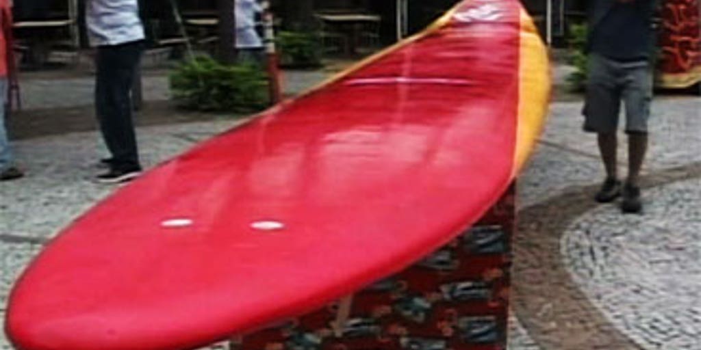 Giant Surfboard | Fox News Video