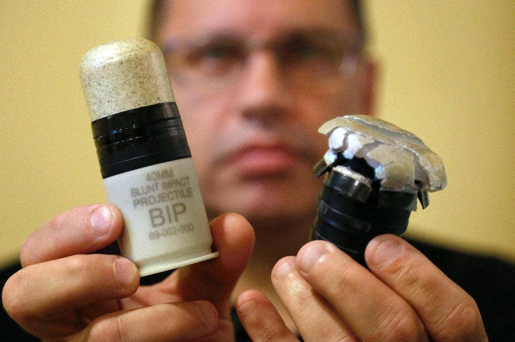 Less-lethal weapons draw new interest amid furor over police shootings ...