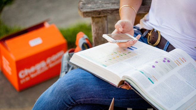 Chegg Shares Jump on Earnings, New Business Model | Fox Business