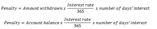How to Calculate the Penalty on an Early-Withdrawal of a CD | Fox Business