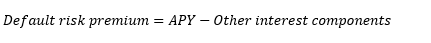 How to Calculate a Default Risk Premium | Fox Business