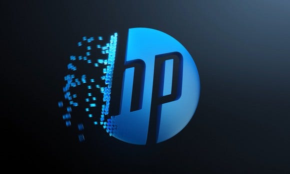 hp logo 3d