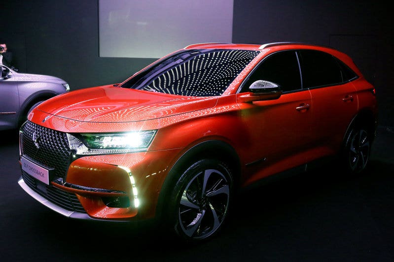 PSA unveils new DS7 Crossback sport utility vehicle | Fox Business