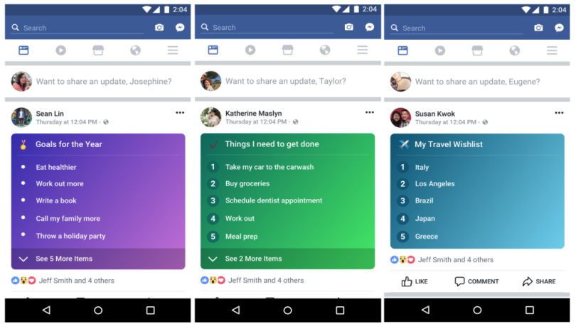Facebook Wants You to Make a List, Have Your Friends Check it Twice ...
