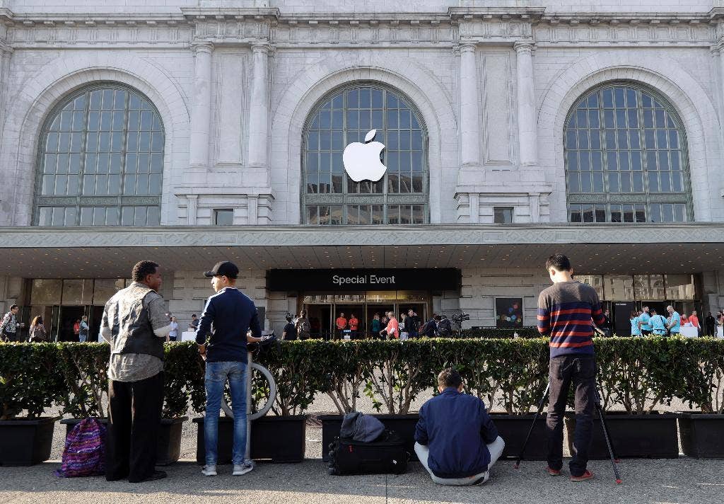 The Latest: Waiting for Apple's new iPhones and more | Fox Business