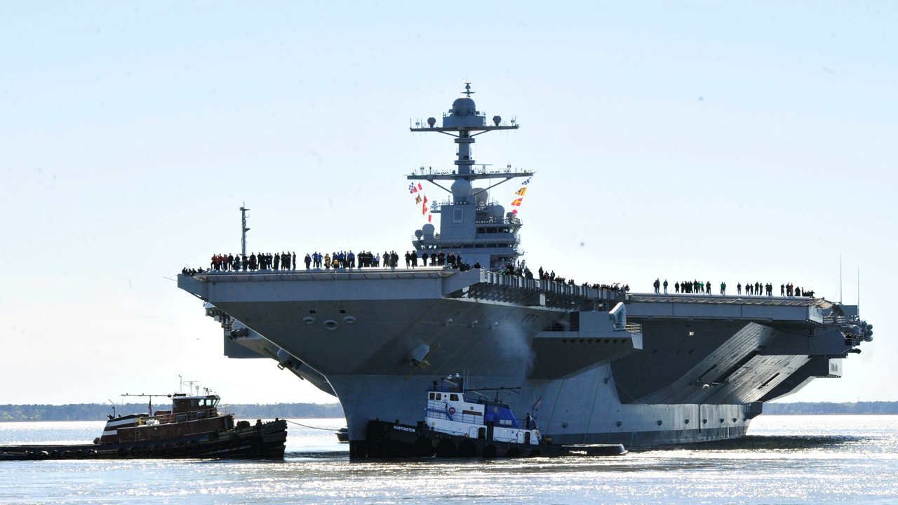USS Gerald R. Ford eclipses Navy’s supercarrier fleet | Fox Business
