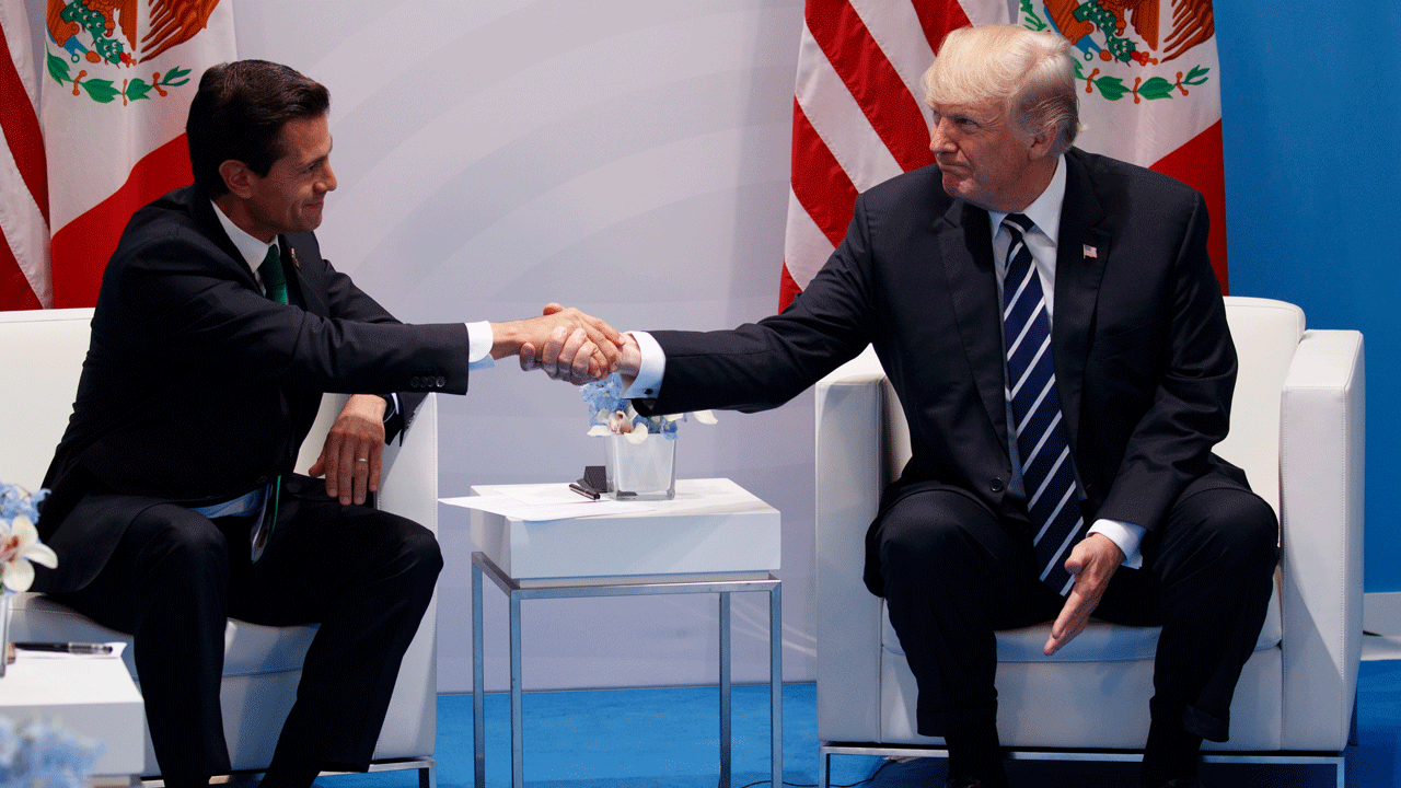 Trump hails NAFTA progress, insists Mexico will still pay for wall ...