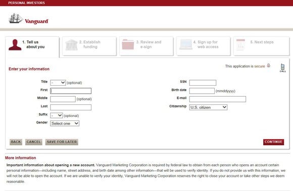 How to Sign Up for a Vanguard Brokerage Account: A Step-by-Step Guide