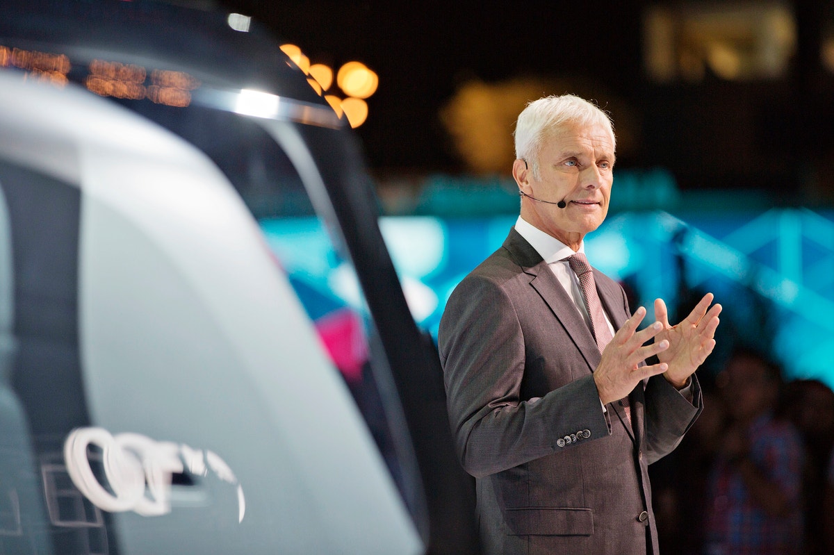 Volkswagen CEO Muller takes rare political stand to condemn AfD | Fox ...
