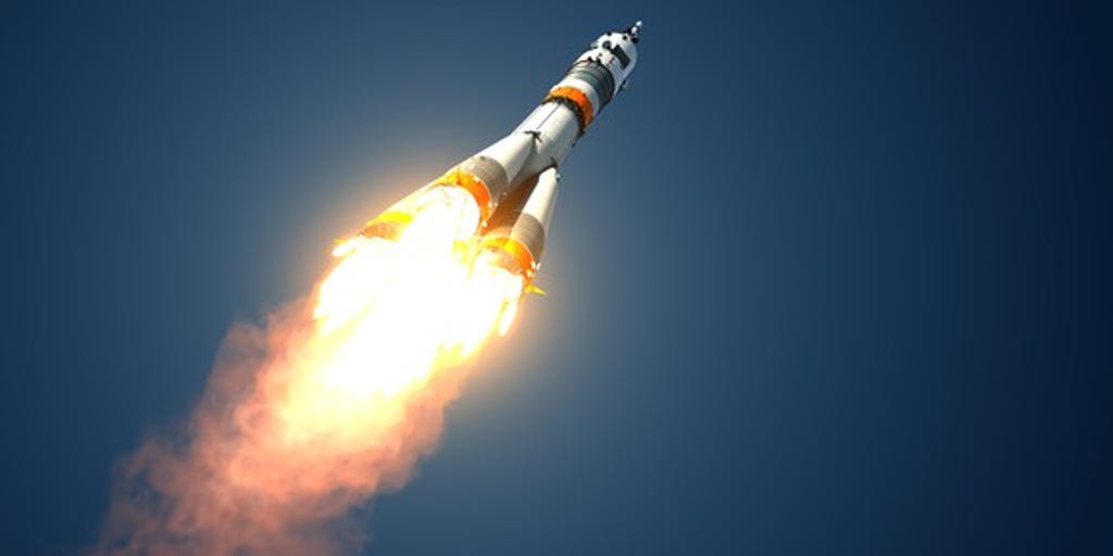 space going rocket