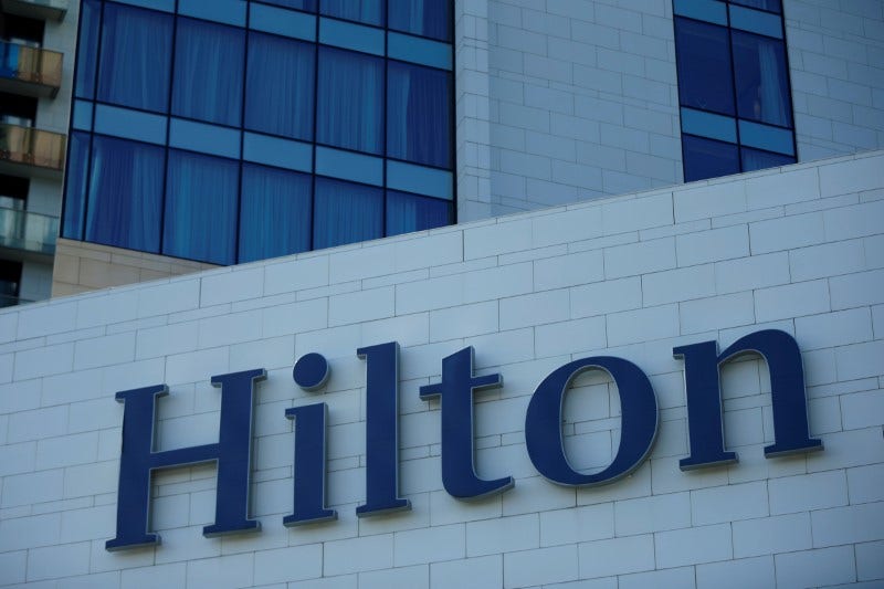 Hilton profit beats on higher room rates | Fox Business