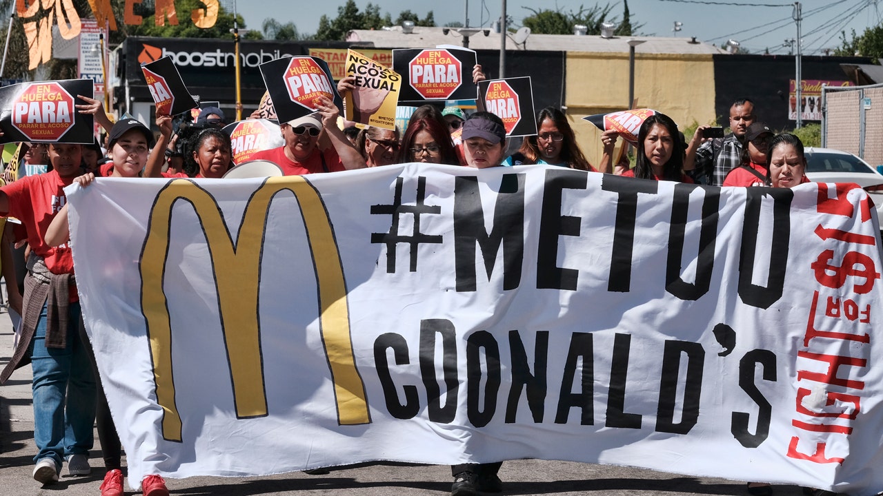 Mcdonalds Workers Strike Over Sexual Harassment Policies Fox Business