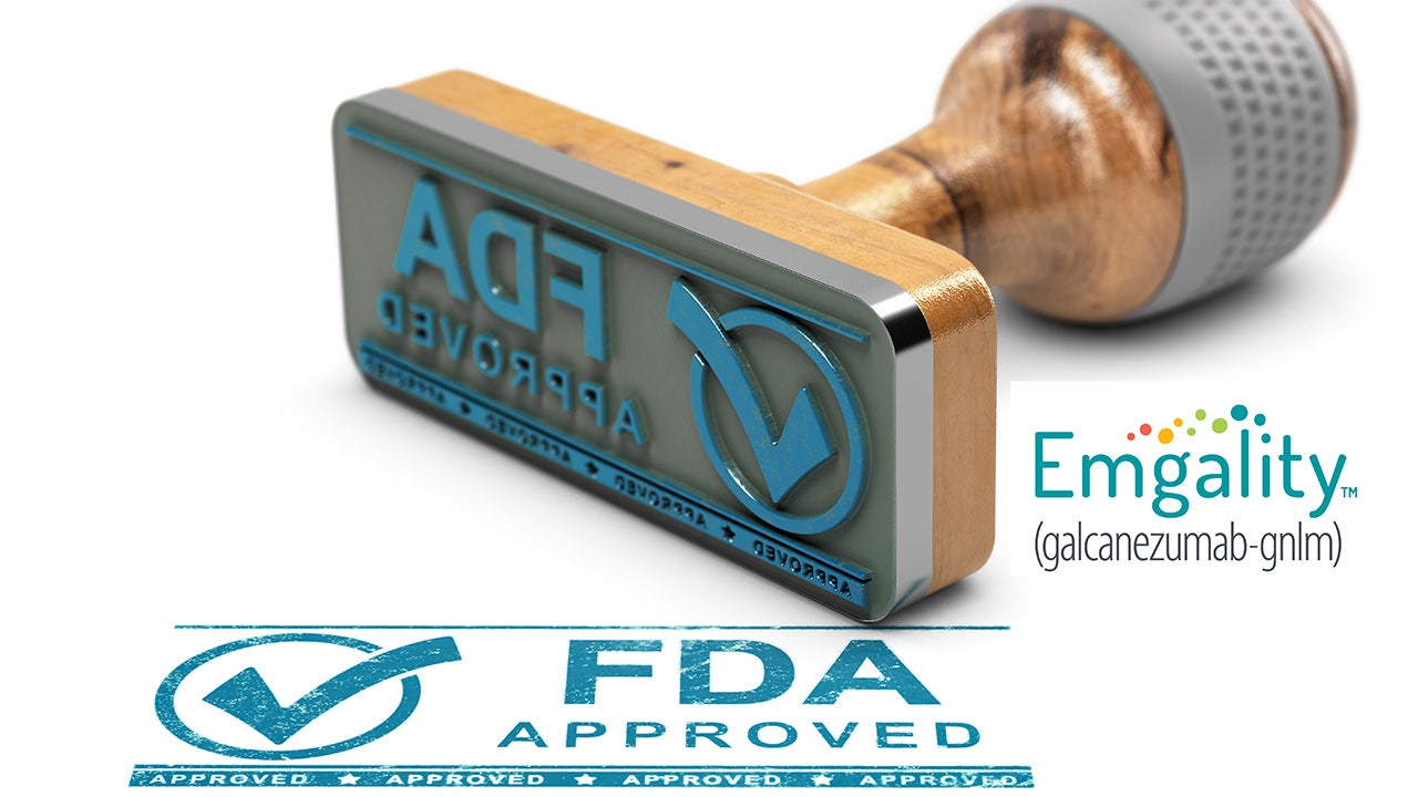 FDA signs off on Eli Lilly's Emgality as treatment for episodic cluster ...