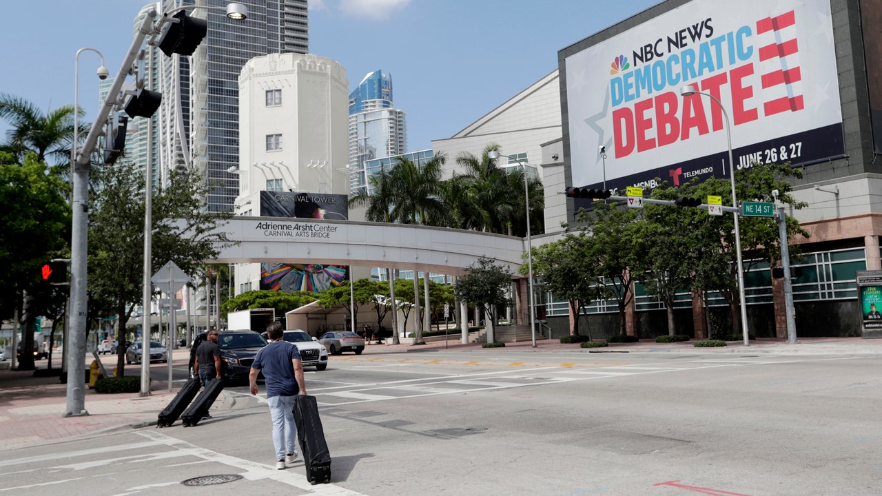 First 2020 Democratic presidential primary debate starts Wednesday ...