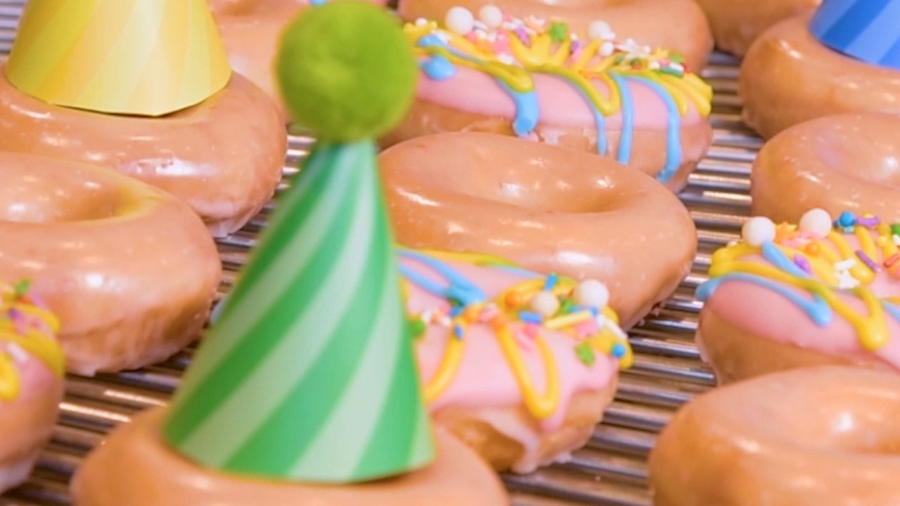 Krispy Kreme celebrating its birthday with dozen doughnuts deal, cake ...