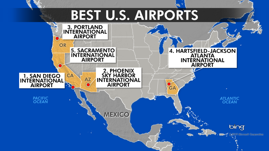 Map Of Us Major Airports - Map Map Of Us Major Airports - Map