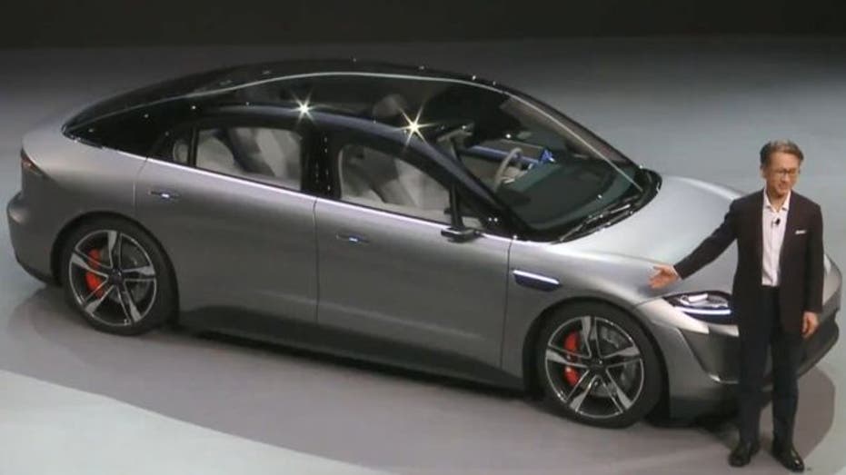 Sony Shows Off Electric Car Concept At Ces Fox Business