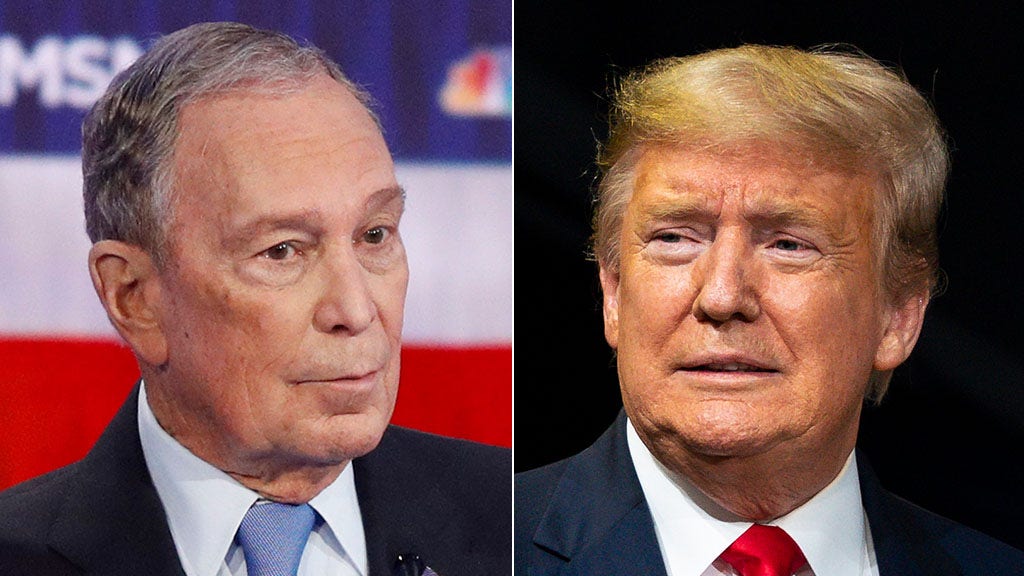 Trump touts stock market, jobs, slams Bloomberg for spending millions ...