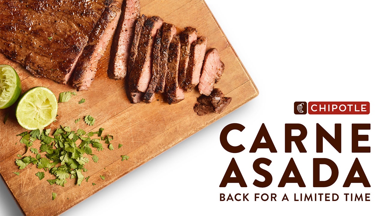 Chipotle's carne asada returns to US menus, but only temporarily | Fox ...