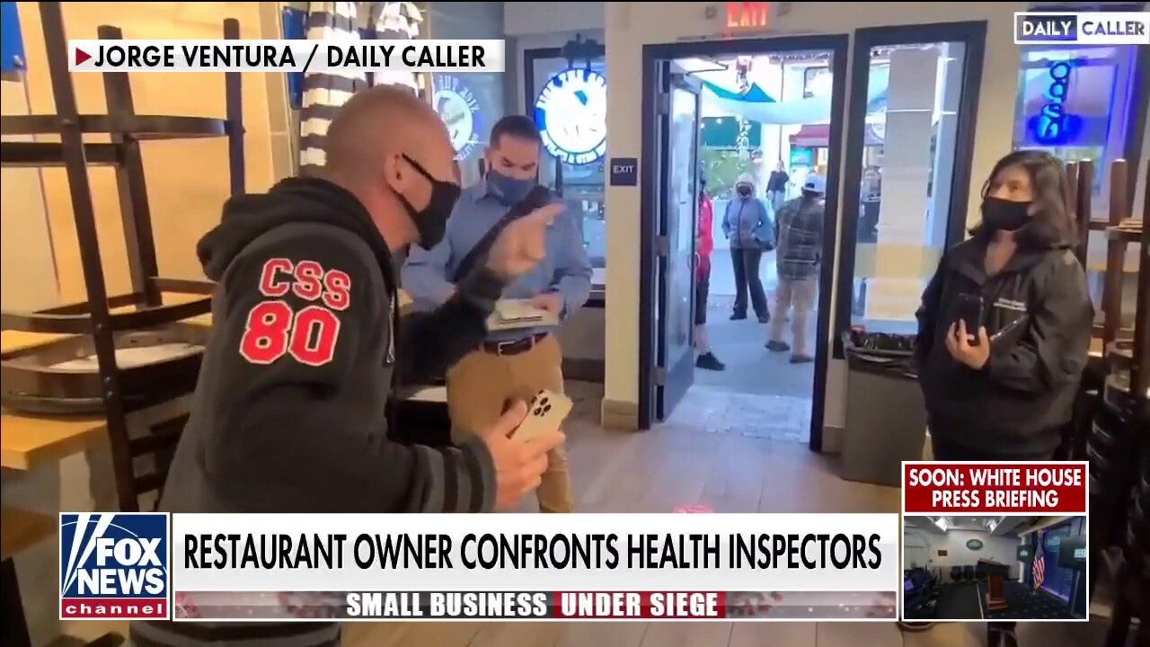 California restaurant owner pleads with health officials over ...