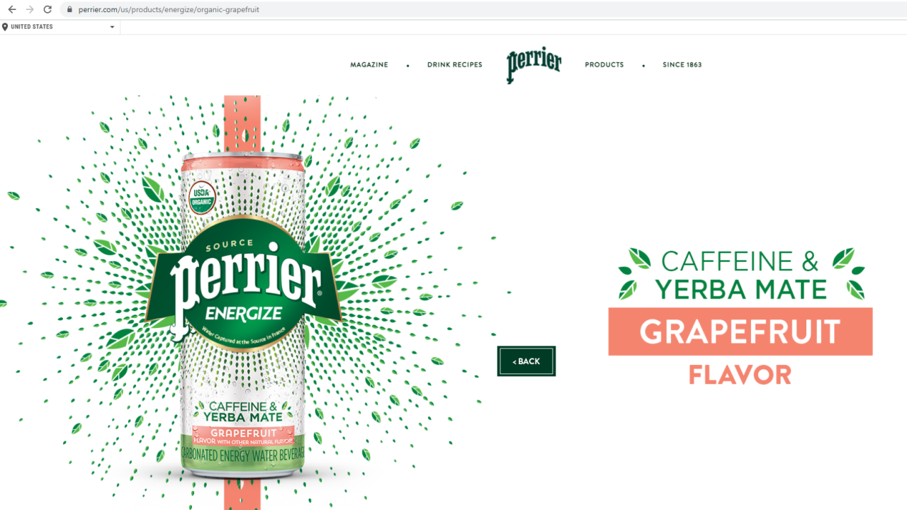 Perrier launches energy drink, joins 'functional water' trend | Fox ...