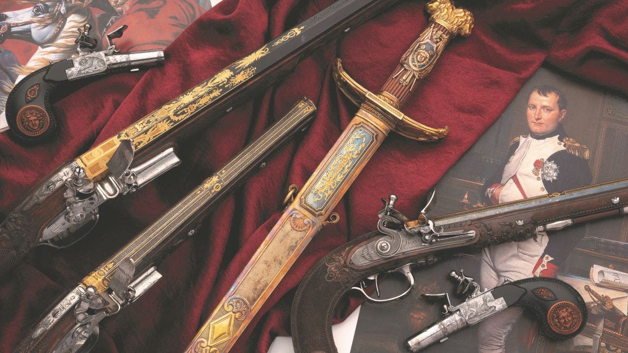 Collection of Napoleon's historic guns, sword from 1700s up for auction ...
