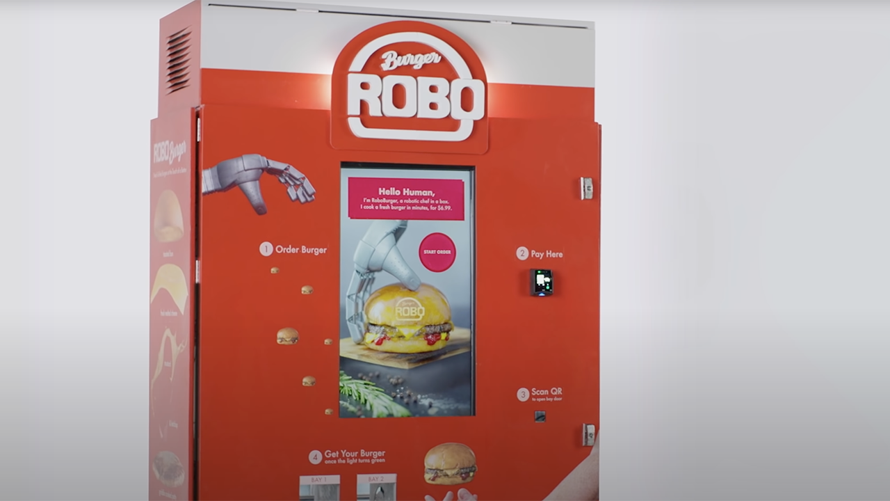 Burger vending machine debuts in NJ mall | Fox Business