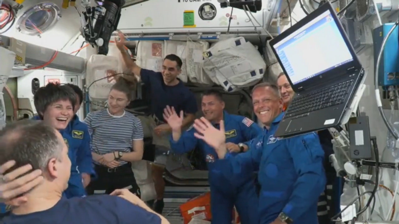 SpaceX's Crew-4 mission arrives at space station | Fox Business